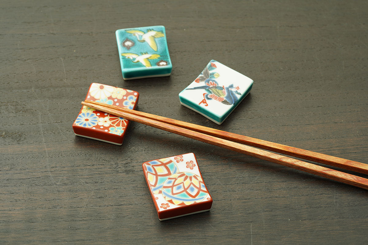 Kutani japanese Chopstick Rests|kutani porcelain|Trditional Japanese ...