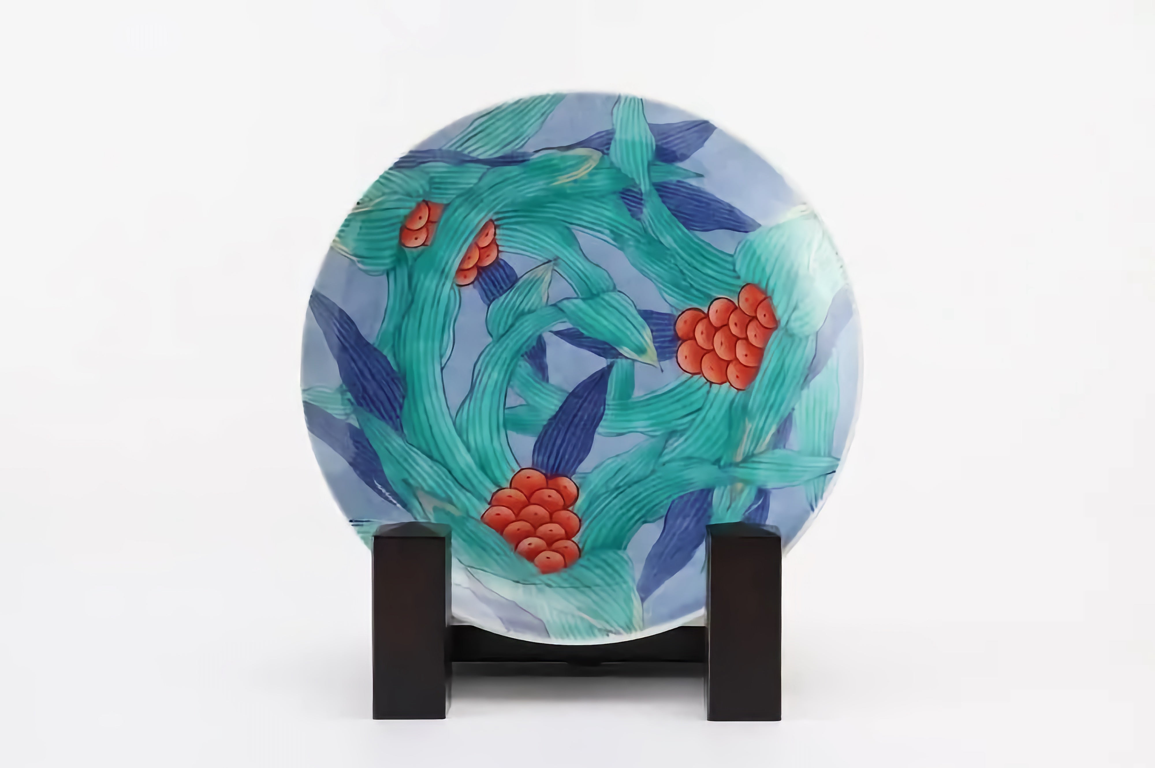 Arita Plate – Iro-Nabeshima Omoto Design | Imaemon Kiln – JP-ART